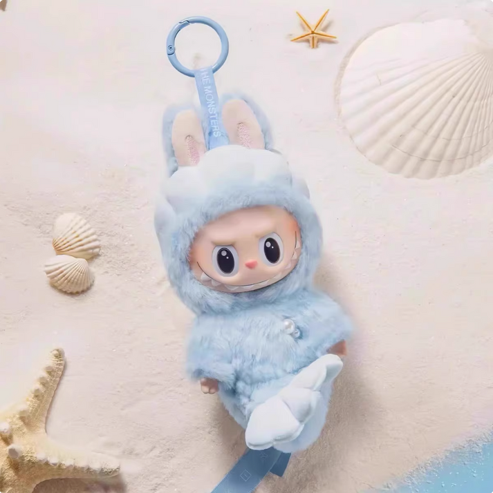 POPMART LABUBU Fish-Tailed Lion Limited Edition Silicone Rubber Furbal ...